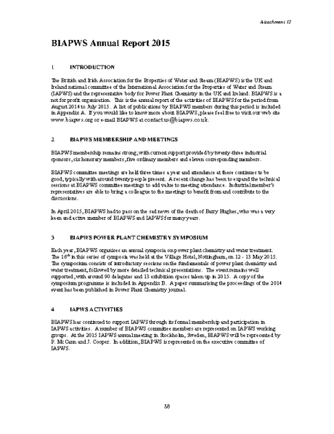 Report on Research Britain and Ireland [Attachment 12]