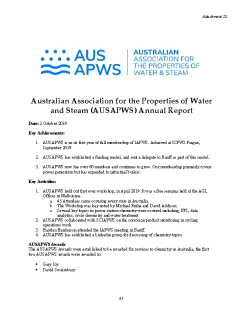 Reports on Research in Member Countries [Attachments 12-21]